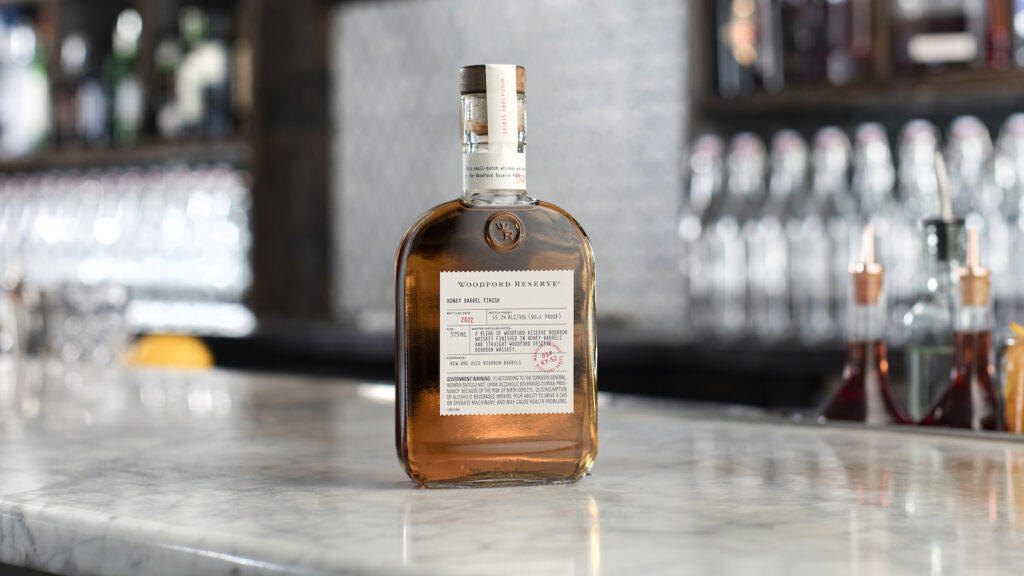 Dewar's 8 year old French Smooth, Woodford Reserve Honey Barrel Finish ...